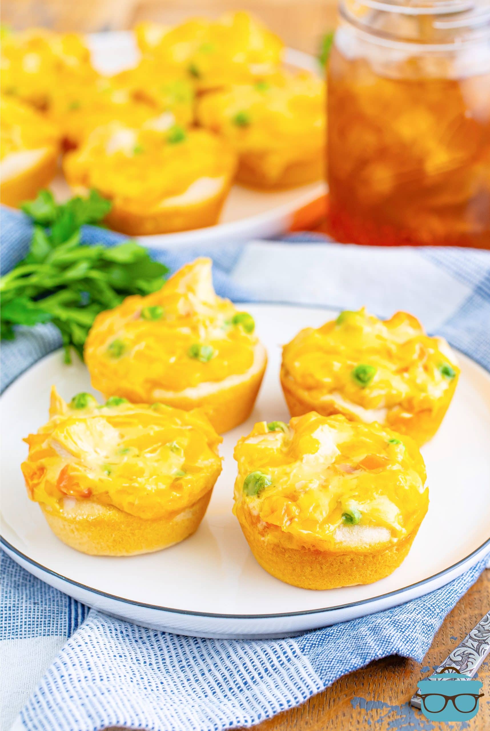 Mini kuřecí hrnce koláče - Saveurs & Créations