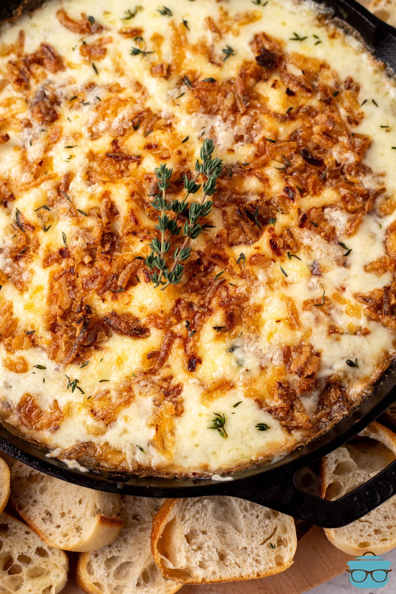 Horký francouzský cibule Dip - Saveurs & Créations