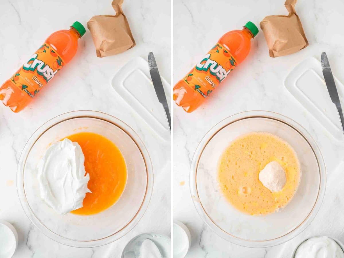 Orange Creamsicle Pie - Saveurs & Créations