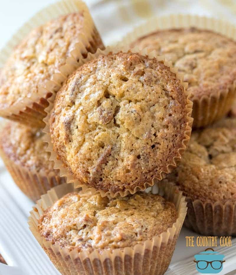 Muffins à la tarte aux pacanes du sud