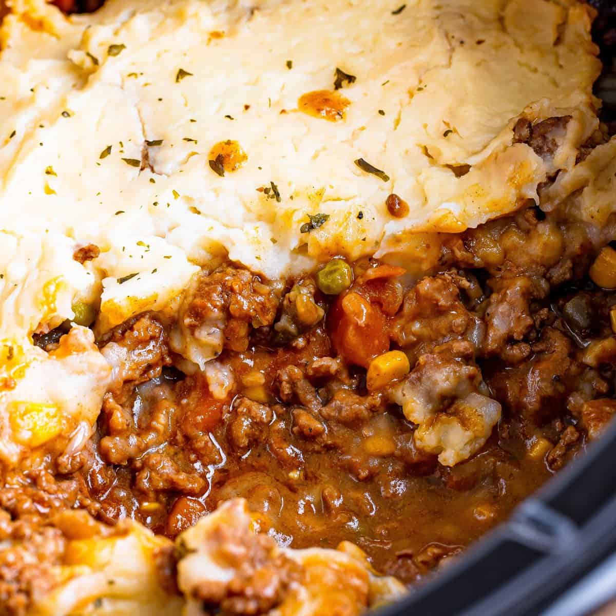 Pâté chinois à la mijoteuse - Saveurs & Créations