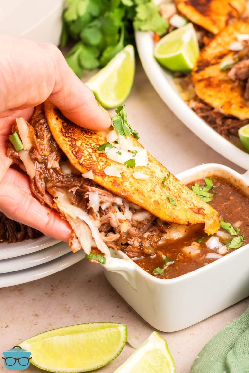 Crock Pot Birria Tacos - Saveurs & Créations